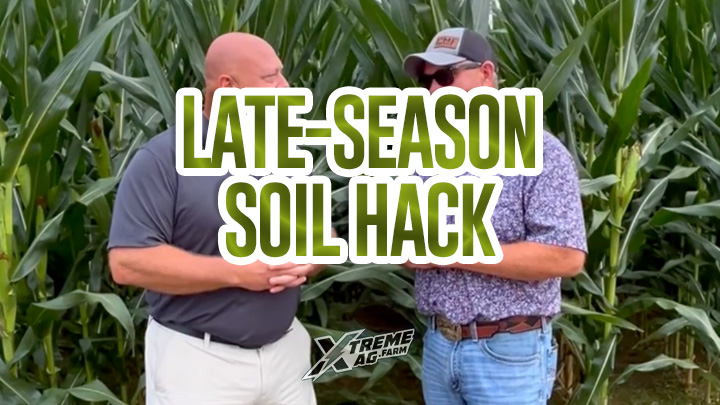 Temple Rhodes Tests Late Holganix Pass for Soil Health